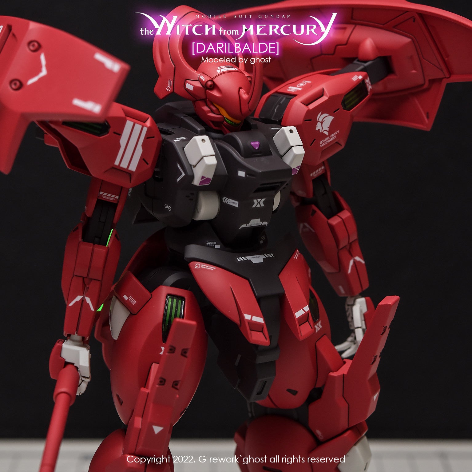 G-Rework [HG] Darilblade Witch from mercury (water slide decal) – Becky ...
