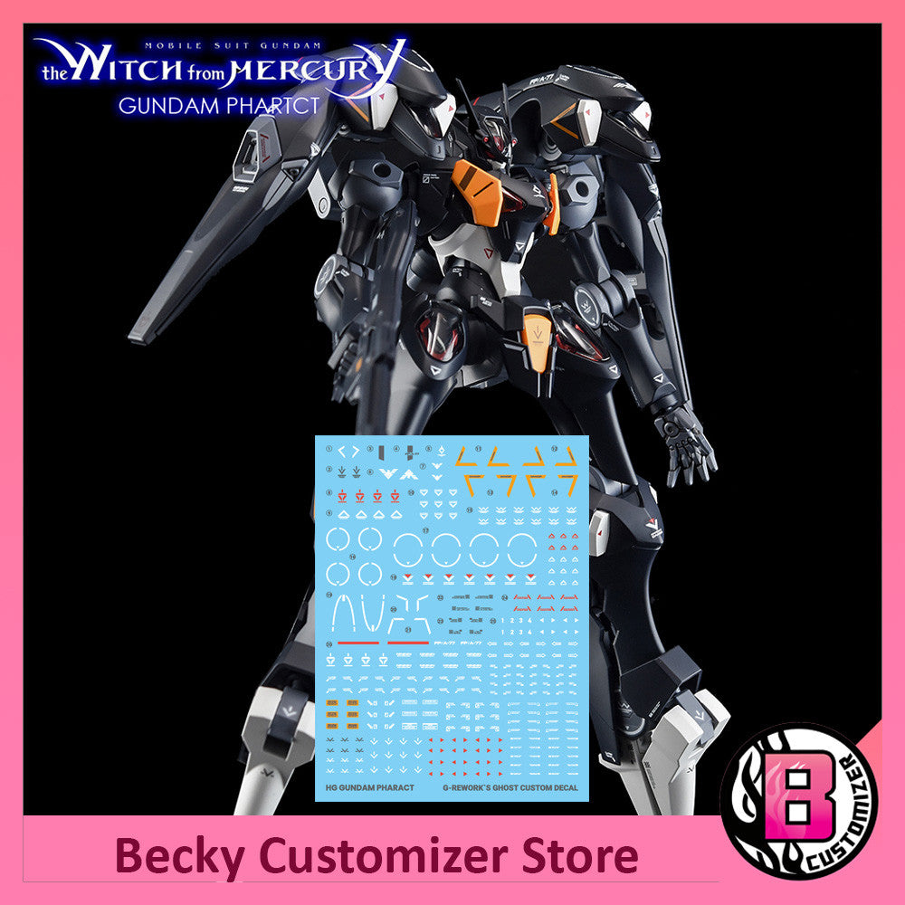 G-Rework [HG] GUNDAM PHARACT (Water decal) – Becky Customizer Store