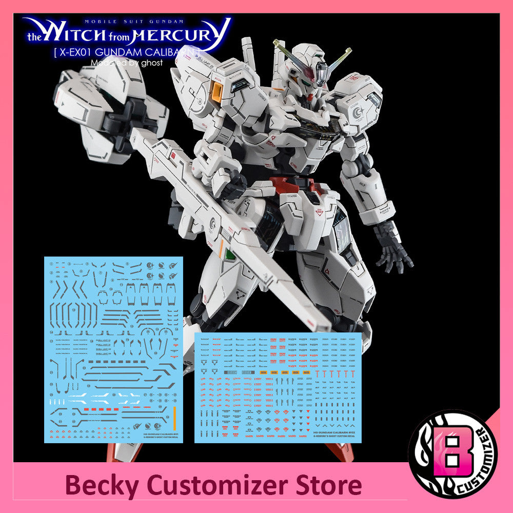 G-Rework [HG] Calibarn (water decal) – Becky Customizer Store