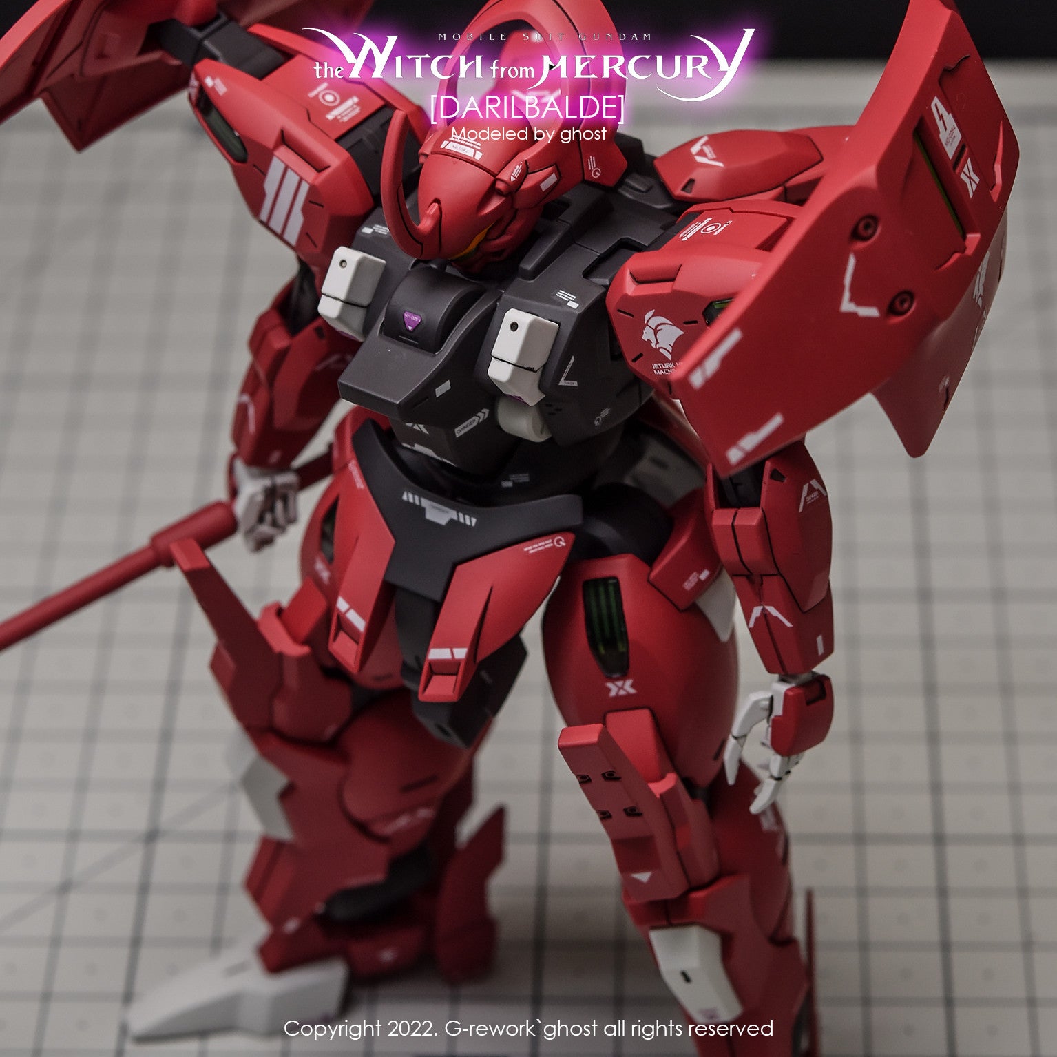 G-Rework [HG] Darilblade Witch from mercury (water slide decal) – Becky ...