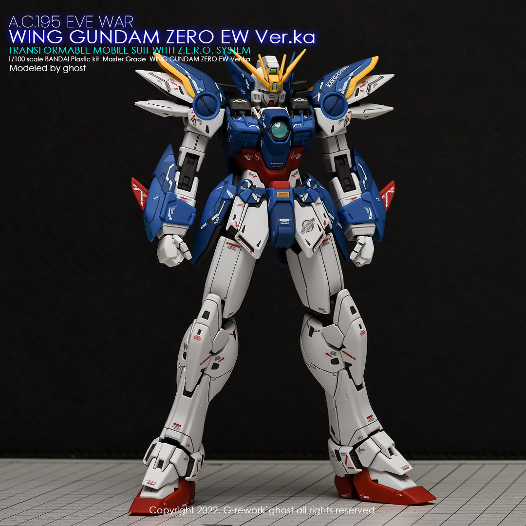 G-Rework [MG] Wing Gundam Zero EW Ver. ka (custom design) – Becky ...