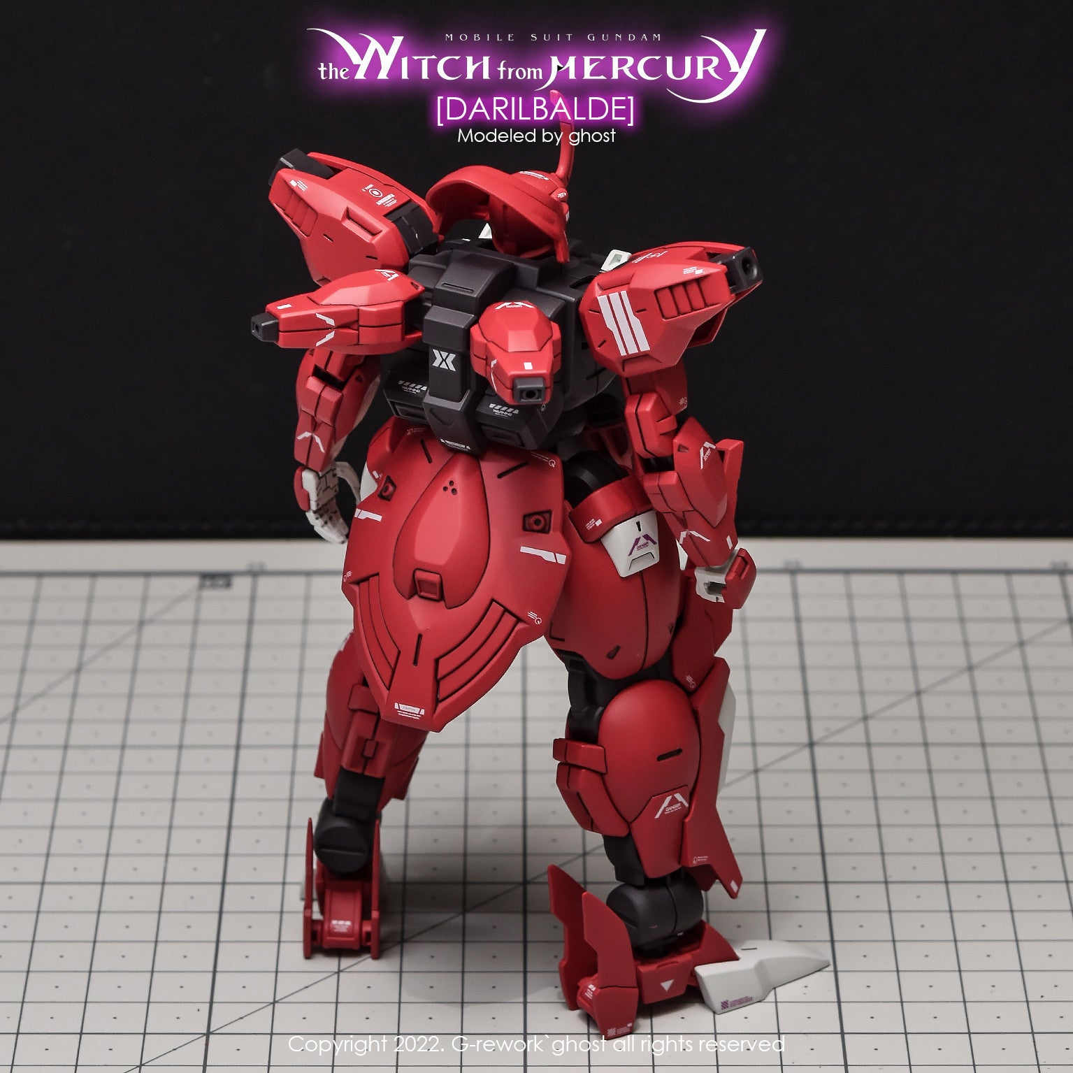 G-Rework [HG] Darilblade Witch from mercury (water slide decal) – Becky ...