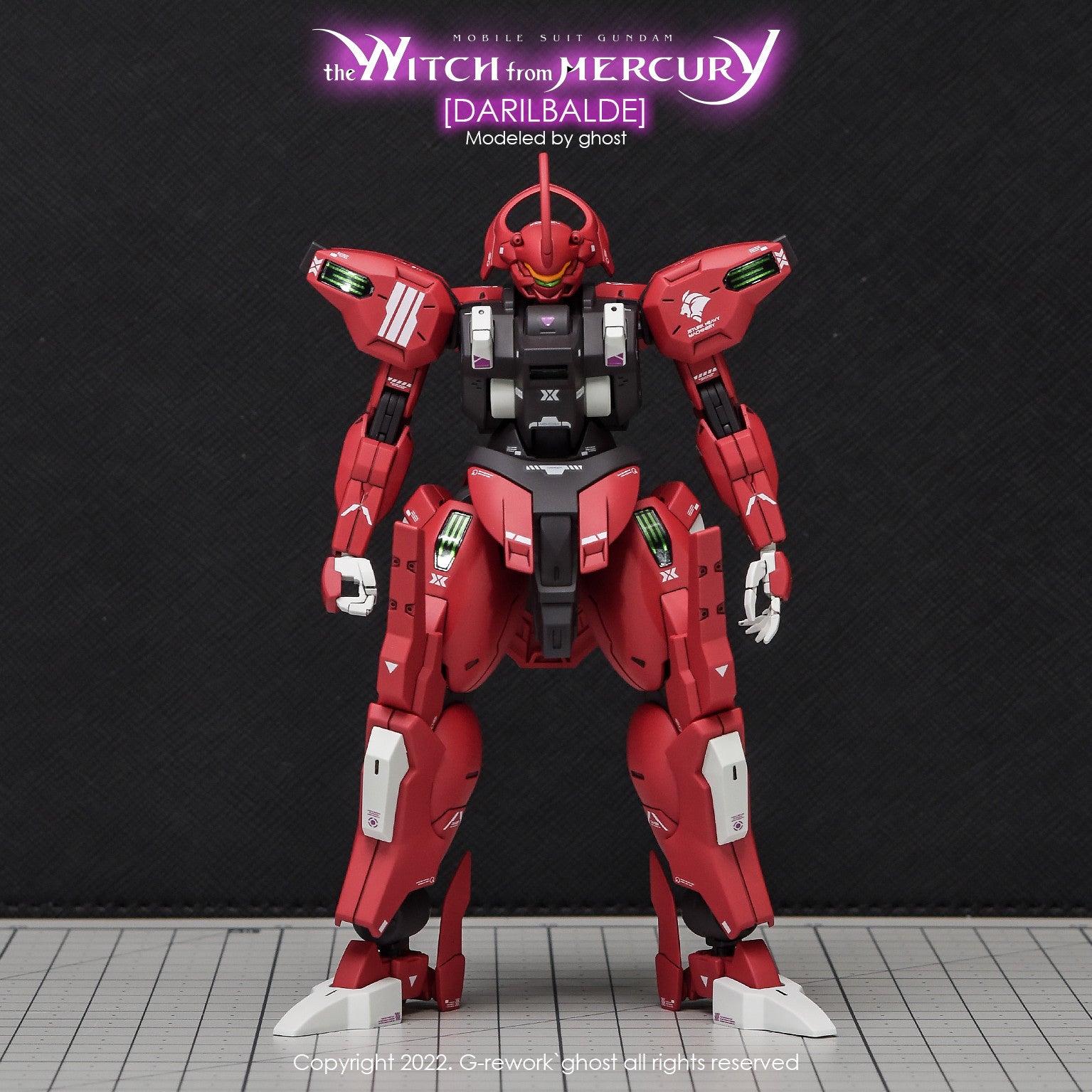 G-Rework [HG] Darilblade Witch from mercury (water slide decal) – Becky ...