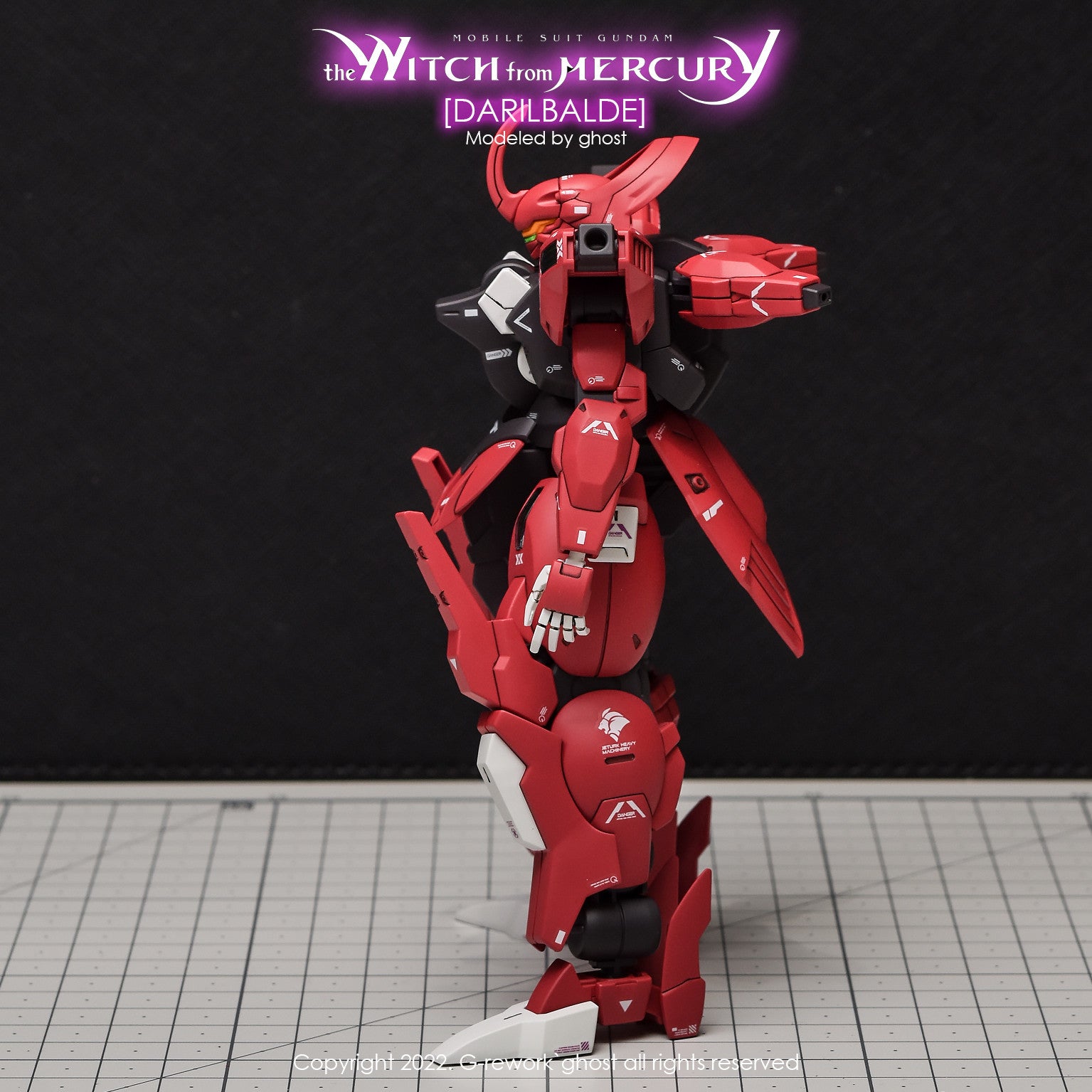 G-Rework [HG] Darilblade Witch from mercury (water slide decal) – Becky ...